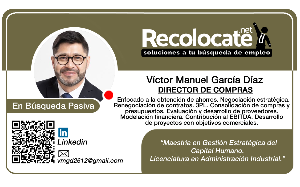 Director de Compras IT, Marketing e Indirectos. - Recolócate